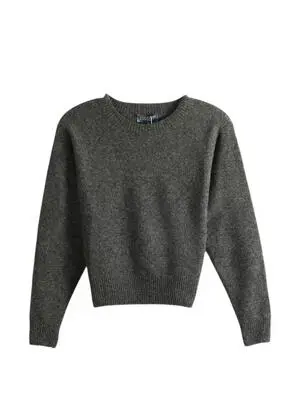 MARGARET HOWELL Classic Raglan-sleeve Sweater - Grey