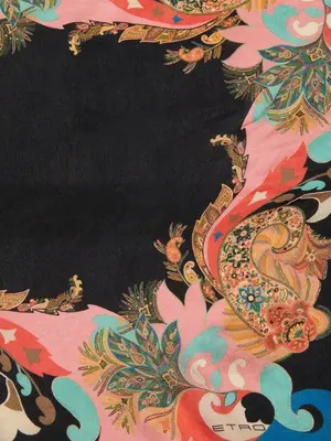 Etro Fringed Paisley Scarf