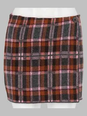 Guest In Residence Wool-cashmere Mini Skirt - Multicolour