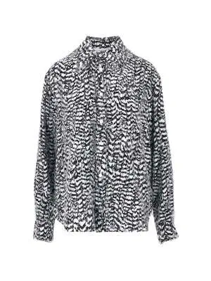 Bottega Veneta Printed Silk Shirt - Multicolor
