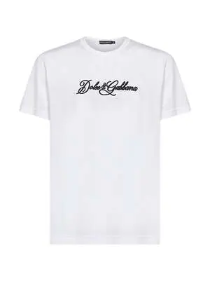 Dolce & Gabbana Embroidered T-shirts For Men