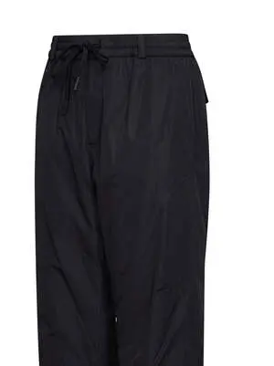 Moncler Black Micro-soft Joggers