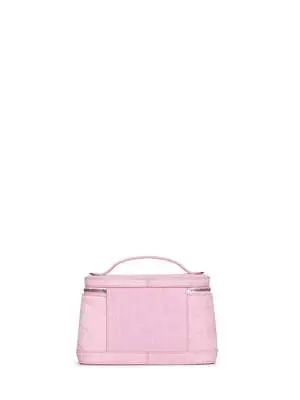 Jacquemus Light Pink The Vanity Small Handbag With Shiulder Strap - Multicolor