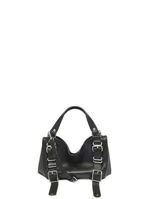 DIESEL® Black D-one Small Top-handle Bag - Multicolor