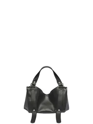 DIESEL® Black D-one Small Top-handle Bag