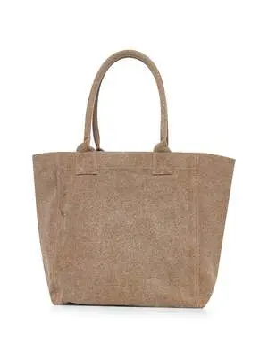 Isabel Marant Étoile Dark Khaki Small Yenky Tote Bag - Multicolor