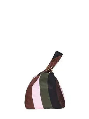 Emilio Pucci Khaki And Pink Emilio Printed Pouch