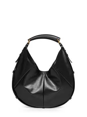 Saint Laurent Black Mombasa Medium Shoulder Bag