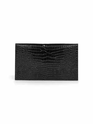 Saint Laurent Black Uptown Clutch Bag
