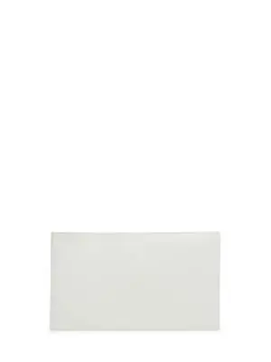 Saint Laurent Cream Soft Uptown Clutch Bag - Multicolor