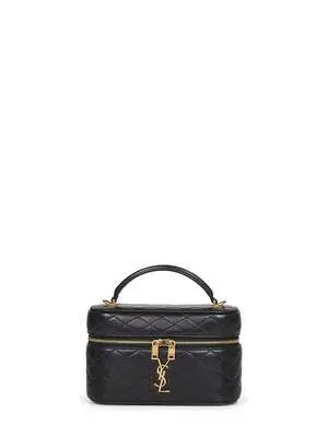 Saint Laurent Gaby Vanity Bag In Leather - Multicolor