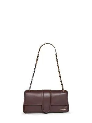 Jacquemus Midnight Brown The Chaine Bambino Shoulder Bag - Multicolor