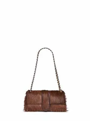 Jacquemus Brown The Chaine Bambino Shoulder Bag - Multicolor
