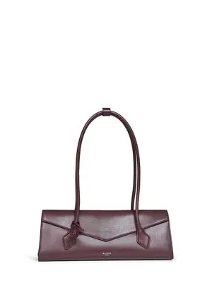 Alaïa Garnet Red Le Teckel Flap Medium Shoulder Bag - Multicolor