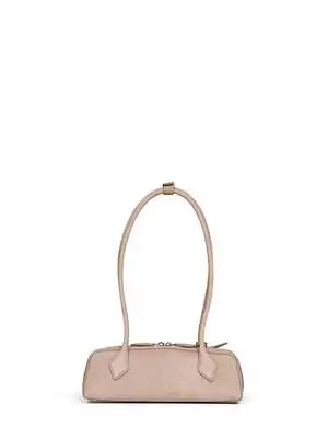 Alaïa Mist Grey Le Teckel Small Shoulder Bag - Multicolor