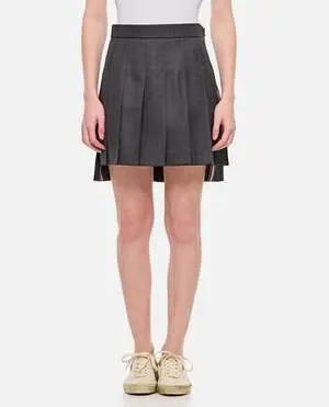 Thom Browne Pleated Mini Skirt - Multicolor