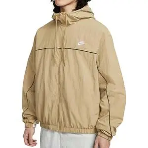 Nike Club Hooded Jacket 'parachute Beige Light Khaki