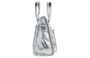 Balenciaga Le City Small Bag Metallized - Silver