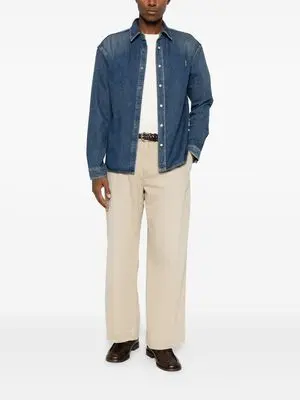 Saint Laurent Denim Cotton Shirt