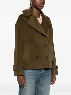 Tagliatore Sheila Wool Double-breasted Coat