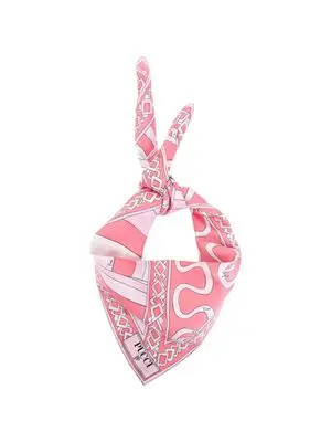 Emilio Pucci Printed Silk Foulard - Multicolor