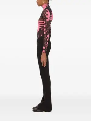 Emilio Pucci Printed High-neck Top