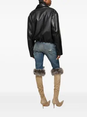 Acne Studios Leather Biker Jacket
