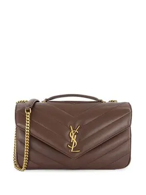 Saint Laurent Loulou Medium Leather Shoulder Bag - Multicolor