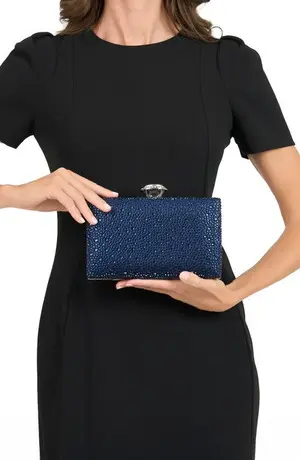 NINA Melanie Crystal Clutch