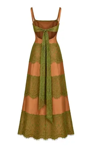 SALMA OSMAN Lace A-line Gown