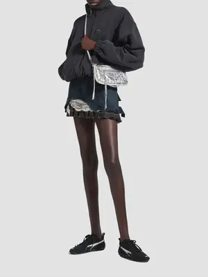 Balenciaga Le City Top Handle Bag On Strap