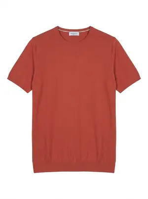 GARNET Crewneck T-shirt Rust