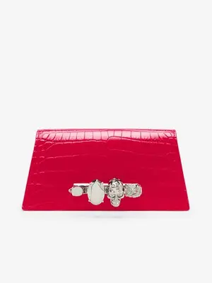 Alexander McQueen Jewelled Micro - Red