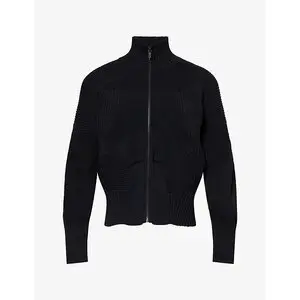 Issey Miyake Kone Kone Pleats Knit Jacket - Black