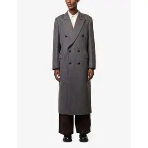 Our Legacy Extended Whale Double-breasted Wool Coat