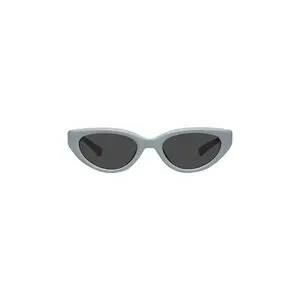 GENTLE MONSTER X Maison Margiela Mm108 Leather Lbl1 Sunglasses 'ligth - Blue