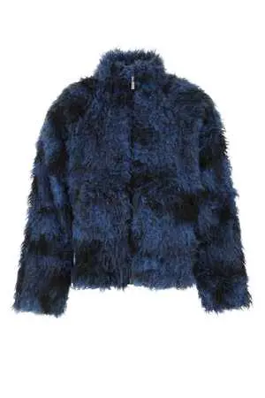 Alexander McQueen Two-tone Eco Fur Jacket For