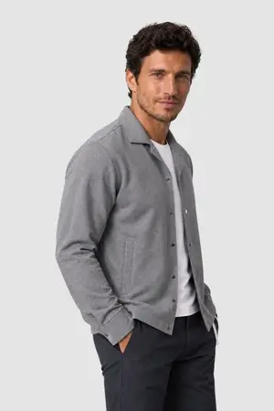 GARNET Regular-fit Knit Bomber Jacket