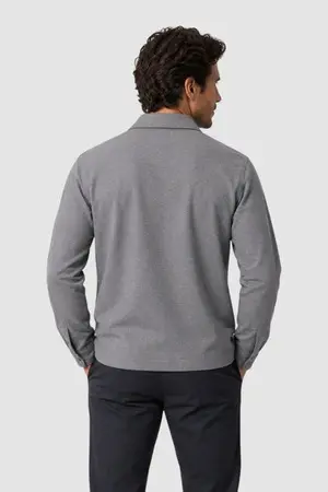 GARNET Regular-fit Knit Bomber Jacket