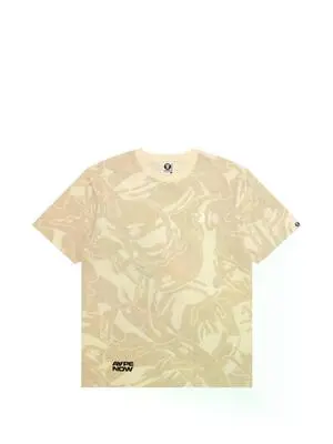 AAPE BY *A BATHING APE Camouflage-print Logo-print T-shirt