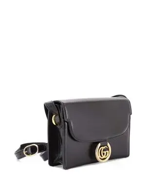 Gucci Gg Ring Shoulder Bag Leather Small Crossbody Bag