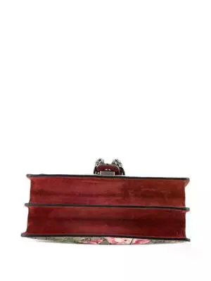Gucci Dionysus Bag Blooms Print Gg Coated Canvas Small Shoulder Bag