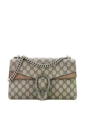 Gucci Dionysus Bag Gg Coated Canvas Small Shoulder Bag - Brown