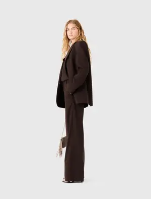 Maje Rhinestone Suit Trousers