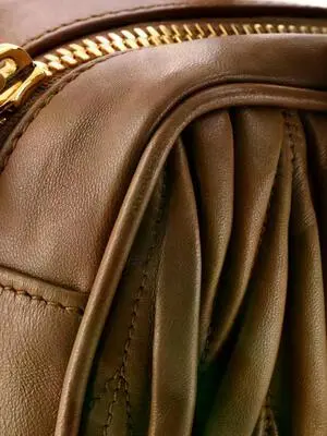 Miu Miu Arcadie Top Handle Bag Matelasse Leather Regular Satchel