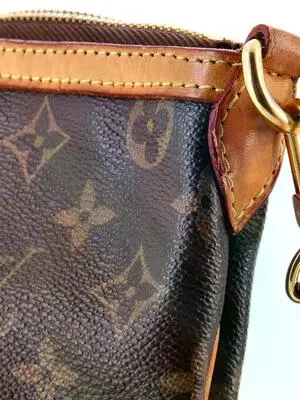 LOUIS VUITTON Palermo Handbag Monogram Canvas Pm Tote Bag