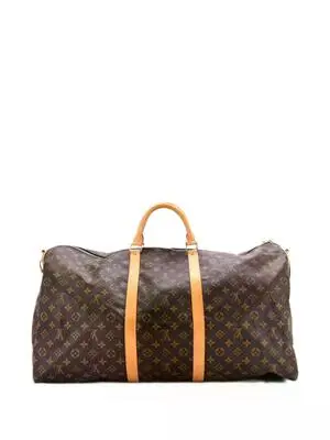LOUIS VUITTON Keepall Bandouliere Bag Monogram Canvas 60 Travel Bag
