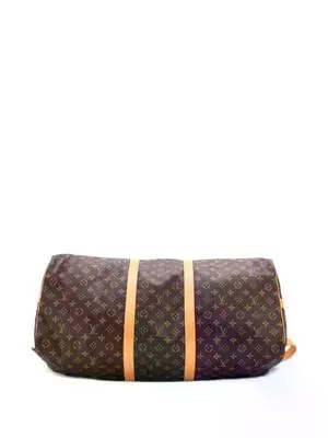 LOUIS VUITTON Keepall Bandouliere Bag Monogram Canvas 60 Travel Bag