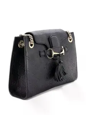 Gucci Emily Chain Flap Guccissima Leather Small Shoulder Bag