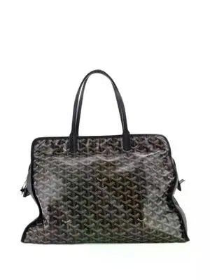 Goyard Hardy Pet Carrier Coated Canvas Pm Tote Bag
